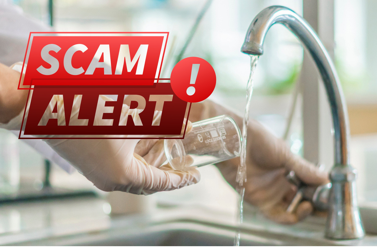 Scam alert: Vendor falsely claiming to be affiliated with City Water ...