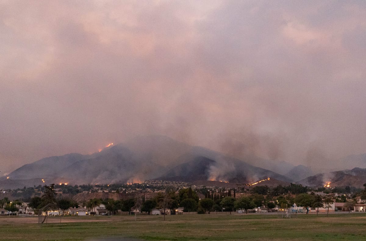 Redlands faces hazardous air quality as Line Fire burns 21,200 acres