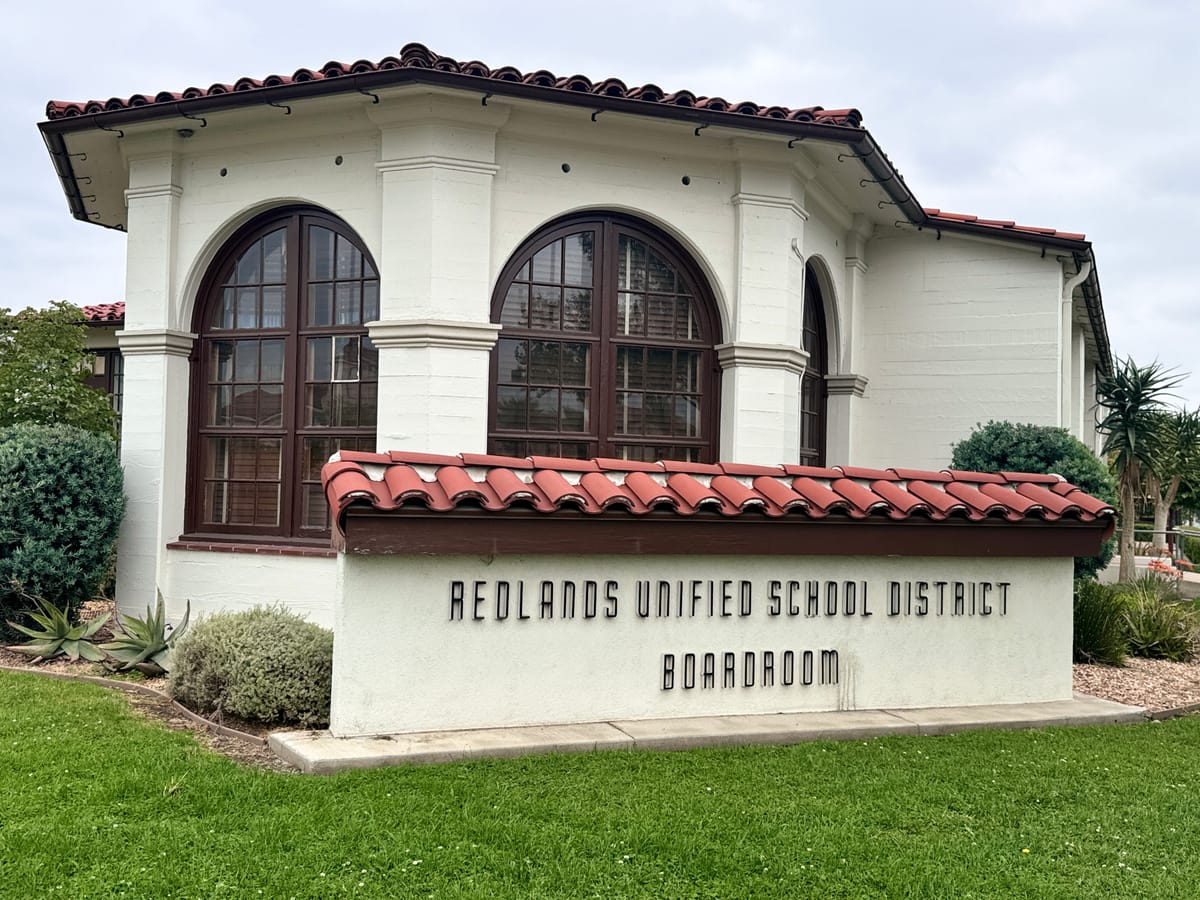 What’s on the Redlands Unified school board agenda for September 9, 2025