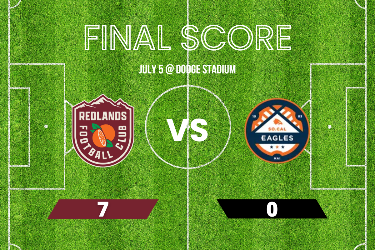 Redlands thrash SoCal Eagles, move into 3rd place